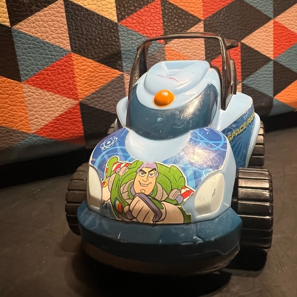 Disney | Toys | Disney Pixar Buzz Lightyear Race Car Continuous Wheels ...